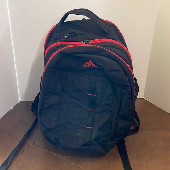 adidas | Bags | Adidas Backpack Black And Red | Poshmark